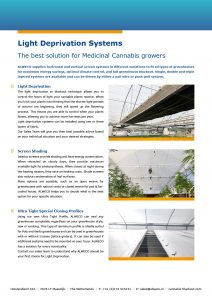 Brochures - Cannabis Blackout Systems